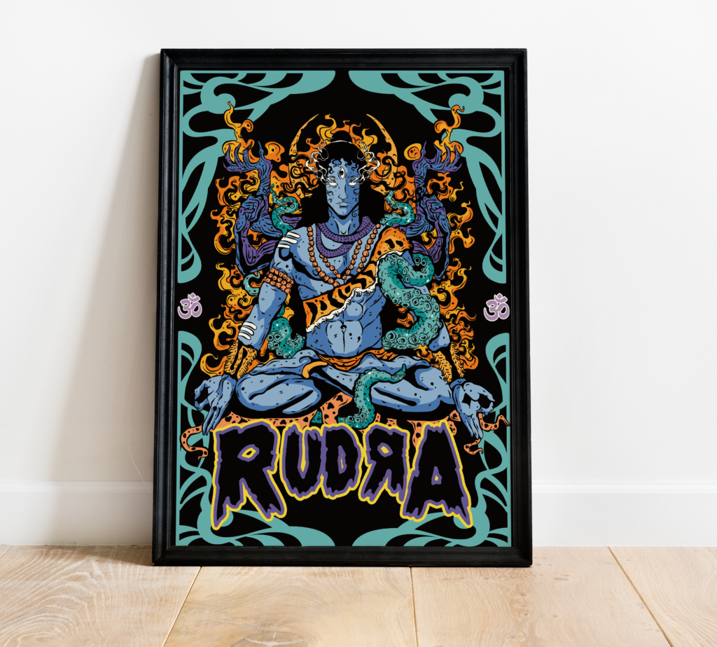 Shiva Rudra Poster – Blackdolldahlia